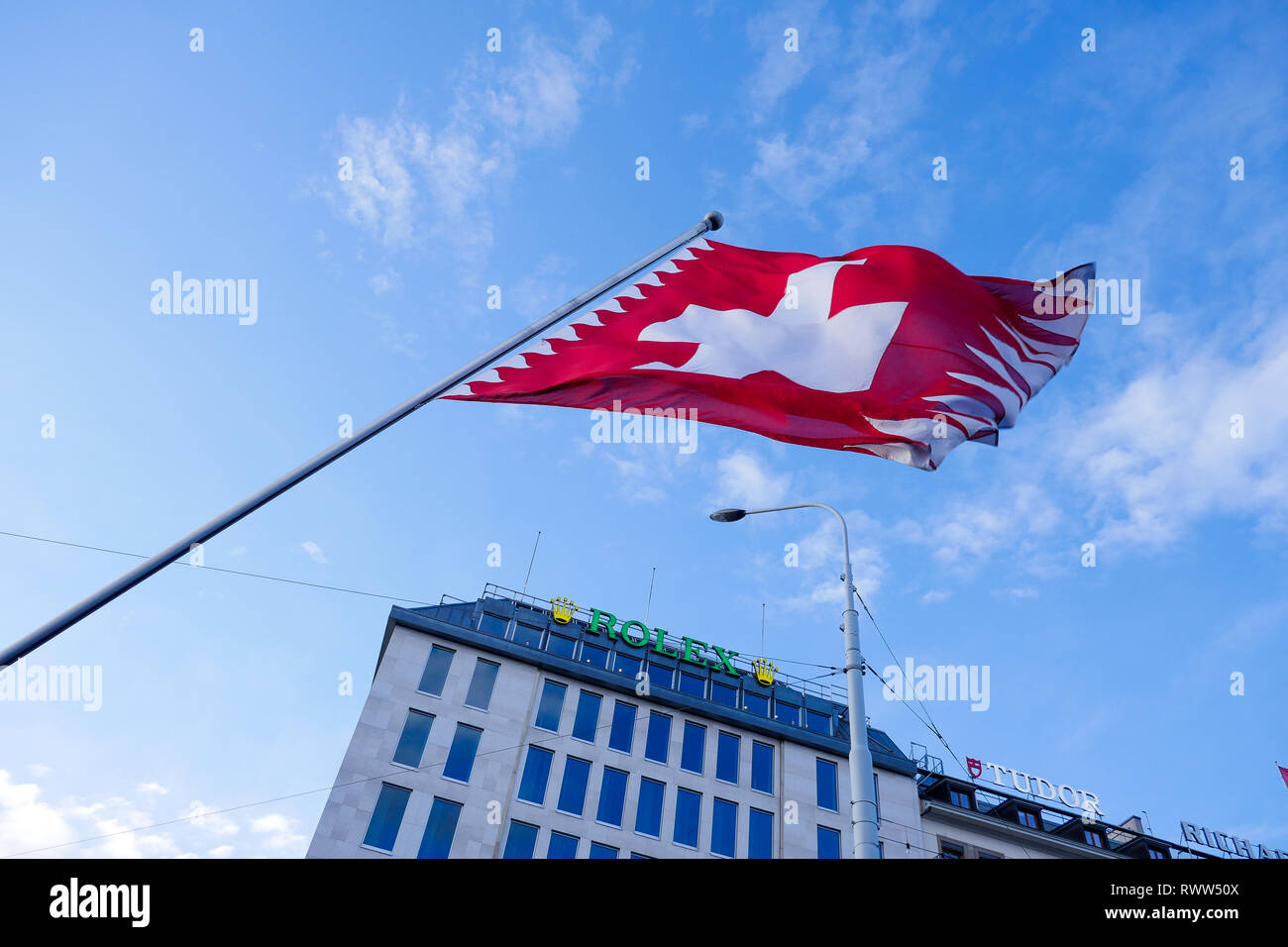Swiss watch and swiss flag hi-res stock photography and images - Alamy