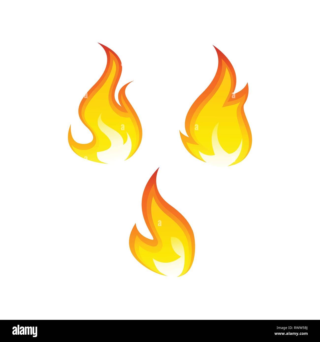 Warm color art Stock Vector Images - Alamy