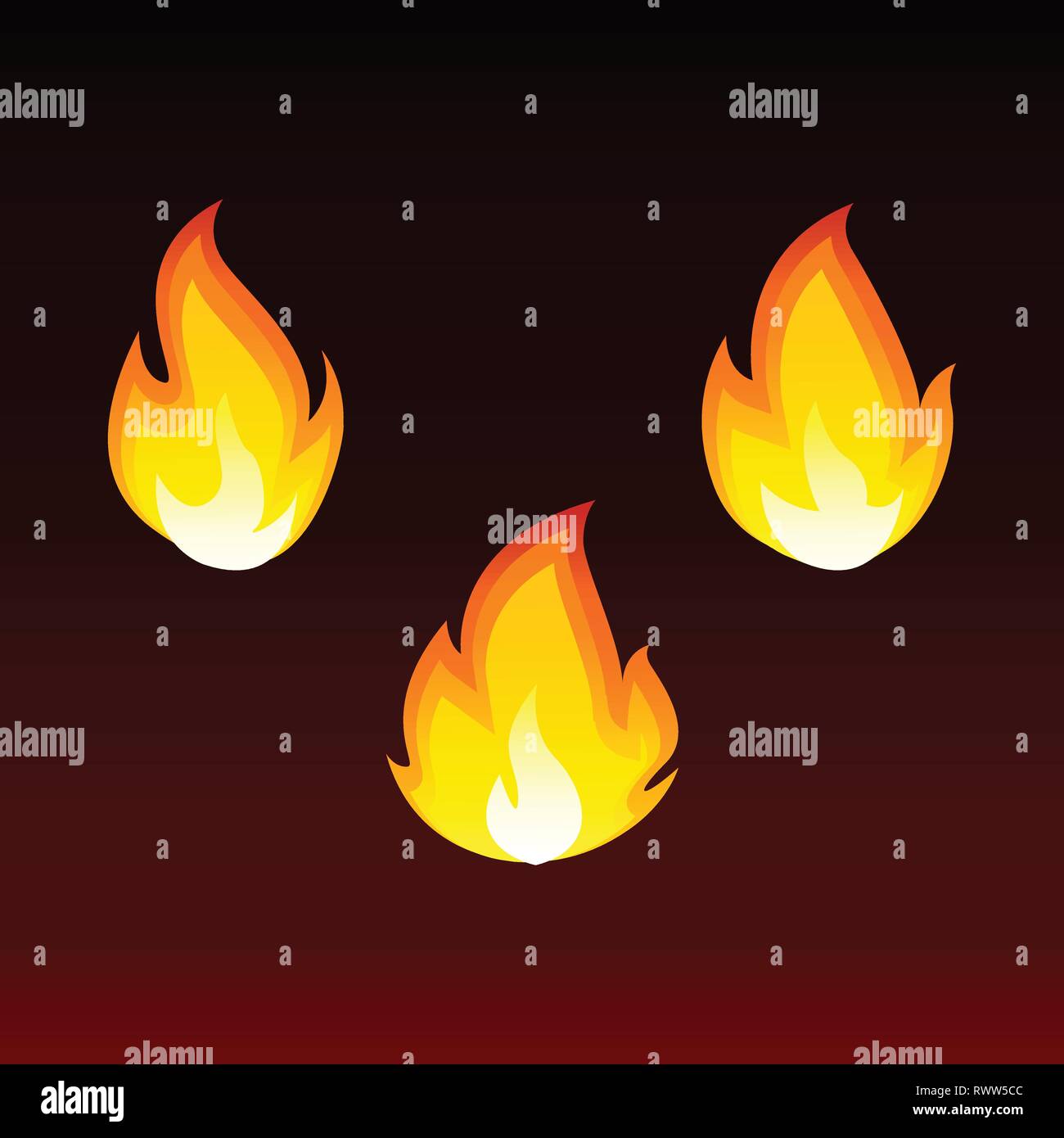 Abstract blur background fire flame Stock Vector Images - Alamy