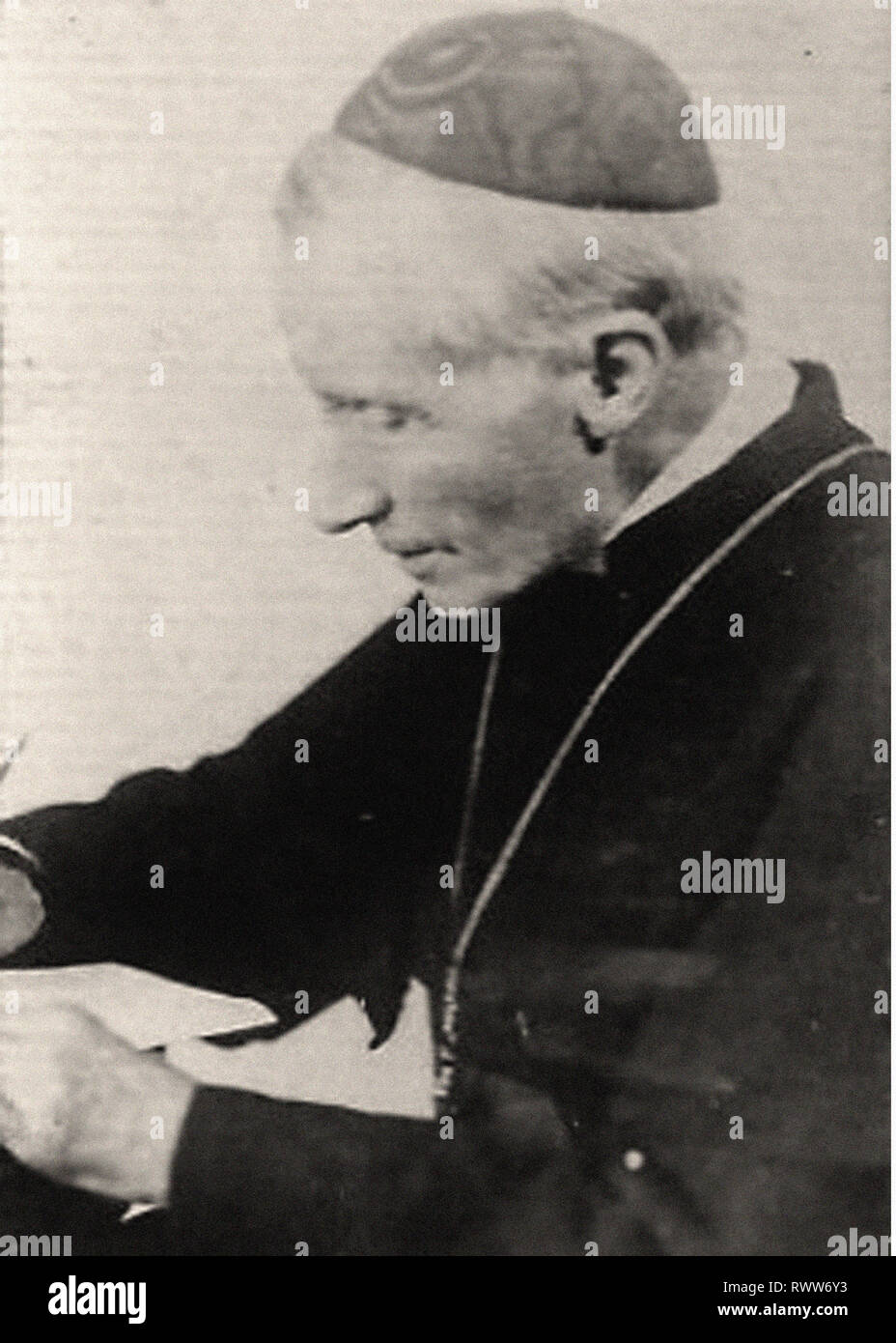 Photographic portrait of Cardinal Gibbons Stock Photo - Alamy