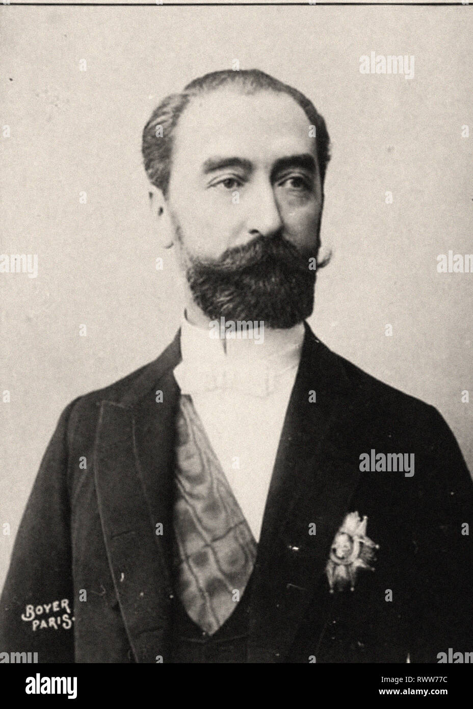 Photographic portrait of Carnot, Sadi Stock Photo - Alamy