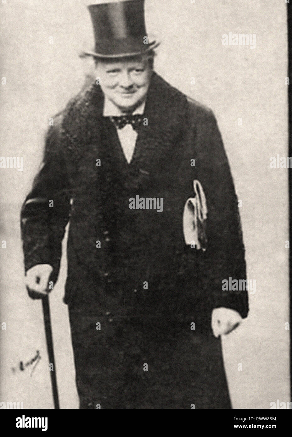 Portrait of churchill hi-res stock photography and images - Alamy