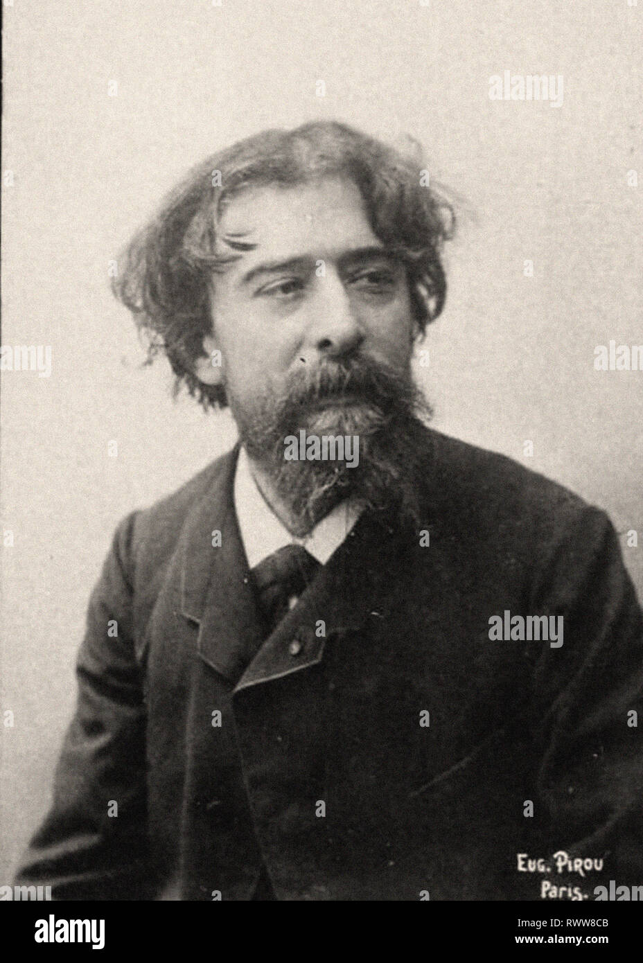 Alphonse daudet portrait hi-res stock photography and images - Alamy