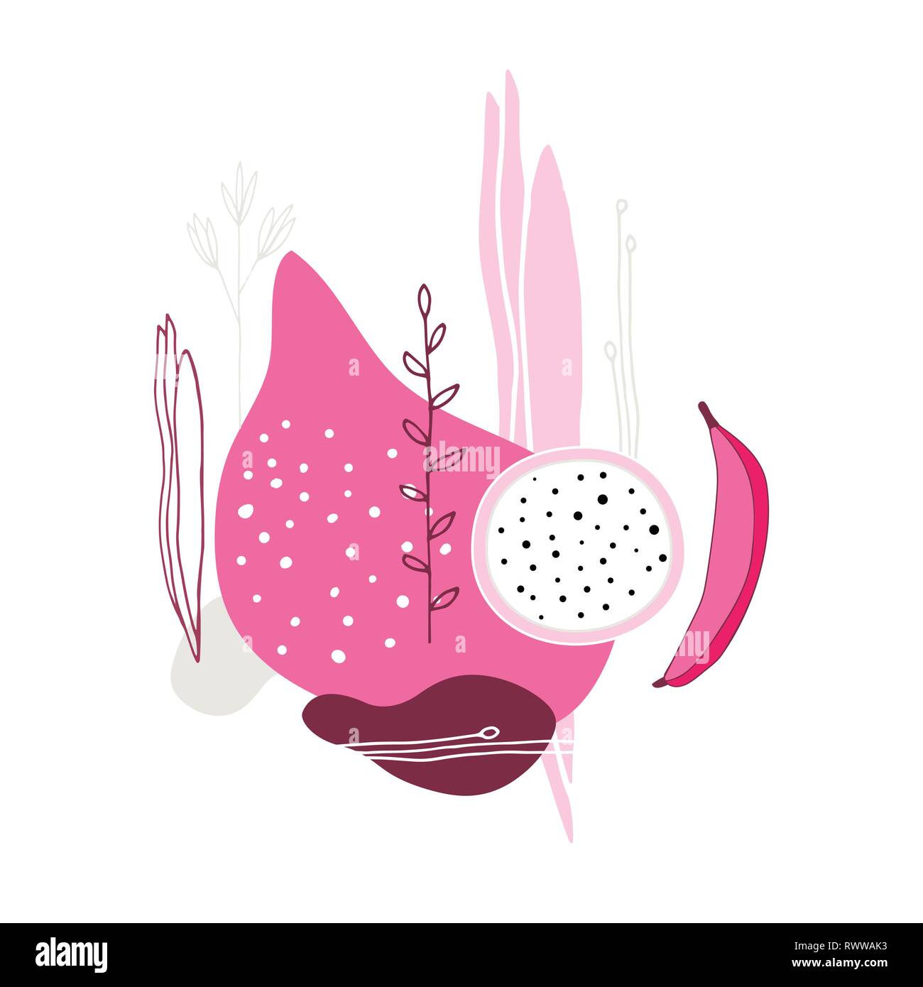 Exotic fashion fabric Cut Out Stock Images & Pictures - Alamy