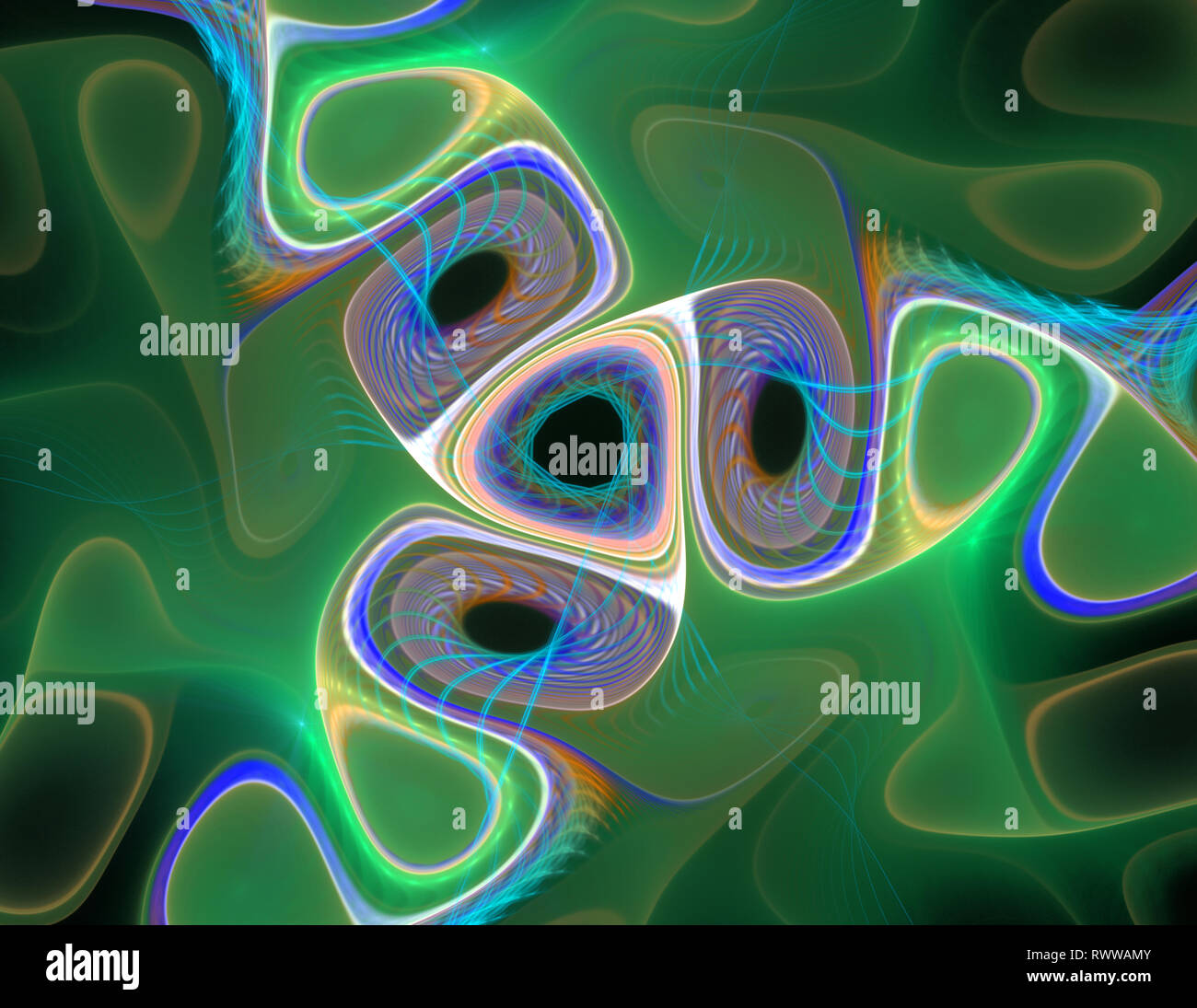 Abstract zoomed cells background, image. Geometric, organic forms. A ...