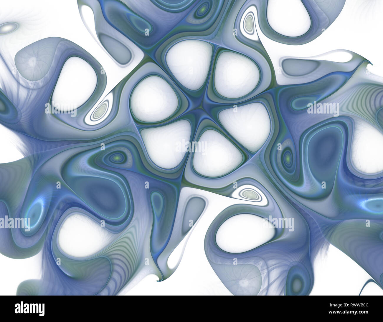 Stylized images of flowers and intersecting spiral lines. The infinity ...