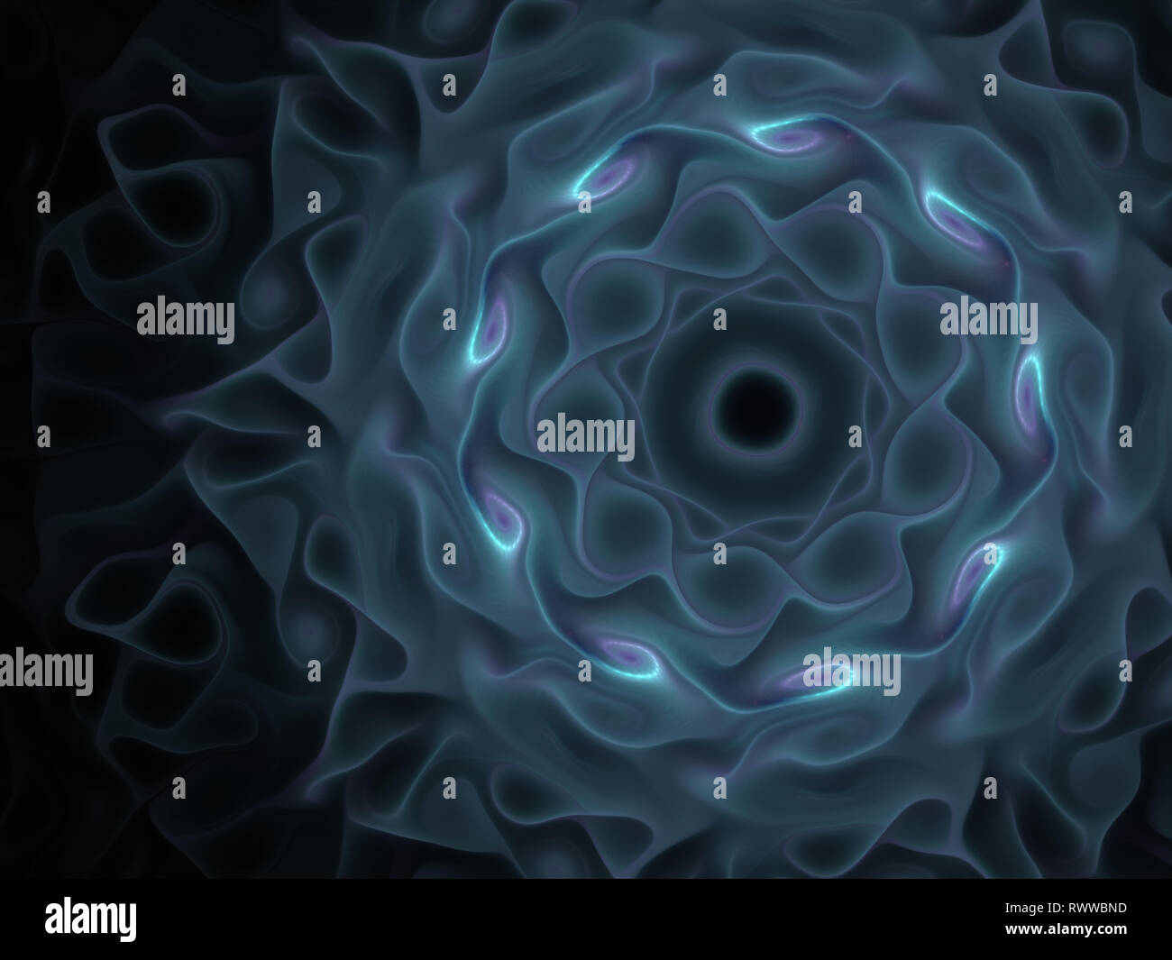 Stylized images of flowers and intersecting spiral lines. The infinity ...