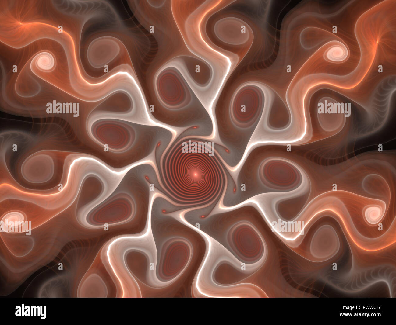 Abstract colorful geometric pattern - illustration. Zoomed cells ...