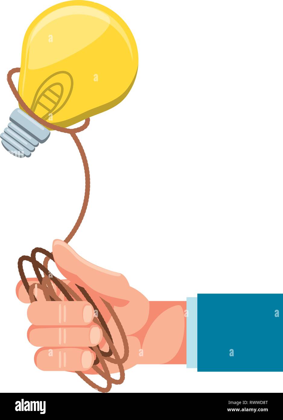Electric rope light Stock Vector Images - Alamy