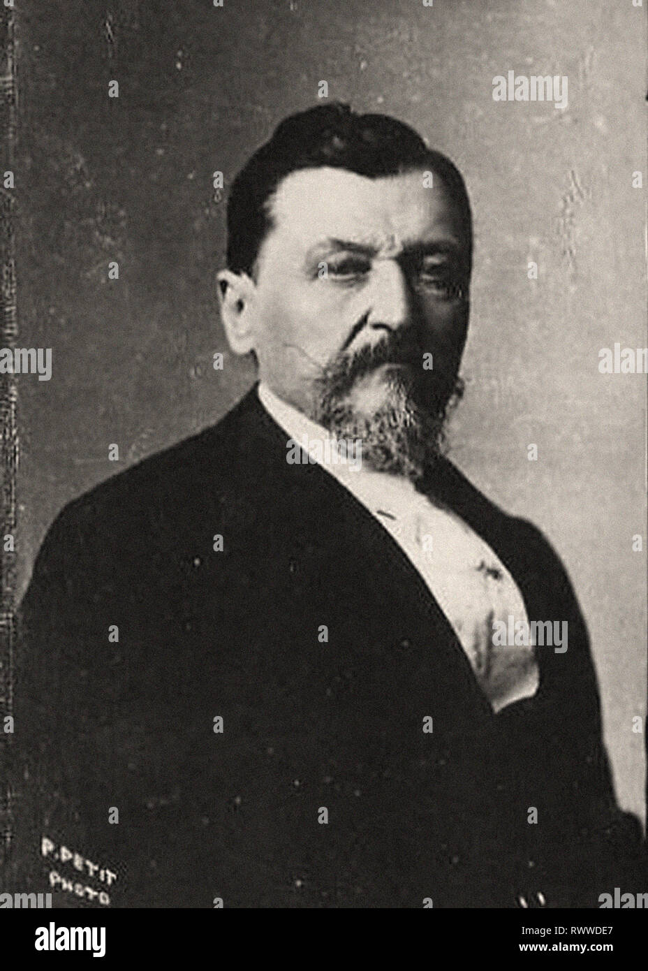 Photographic portrait of Galezowski, Xavier Stock Photo - Alamy