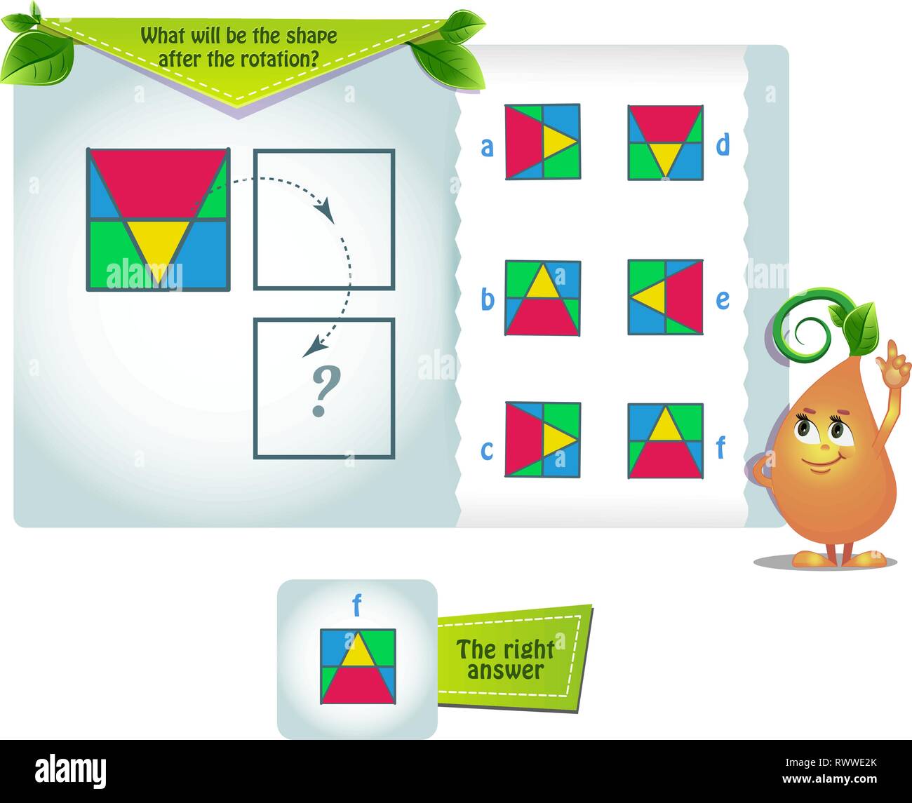 educational game for kids and adults development of mental rotation ...