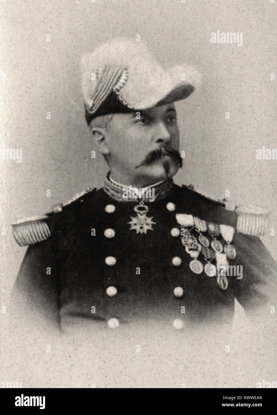 Photographic portrait of Général Jamont Stock Photo - Alamy
