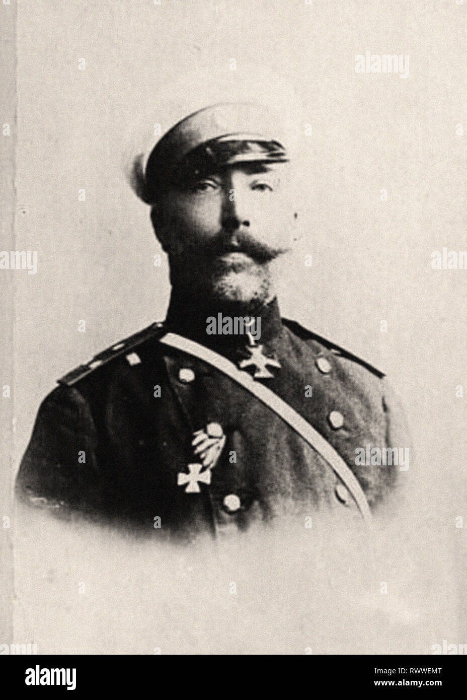 Photographic portrait of Général Stoessel Stock Photo - Alamy