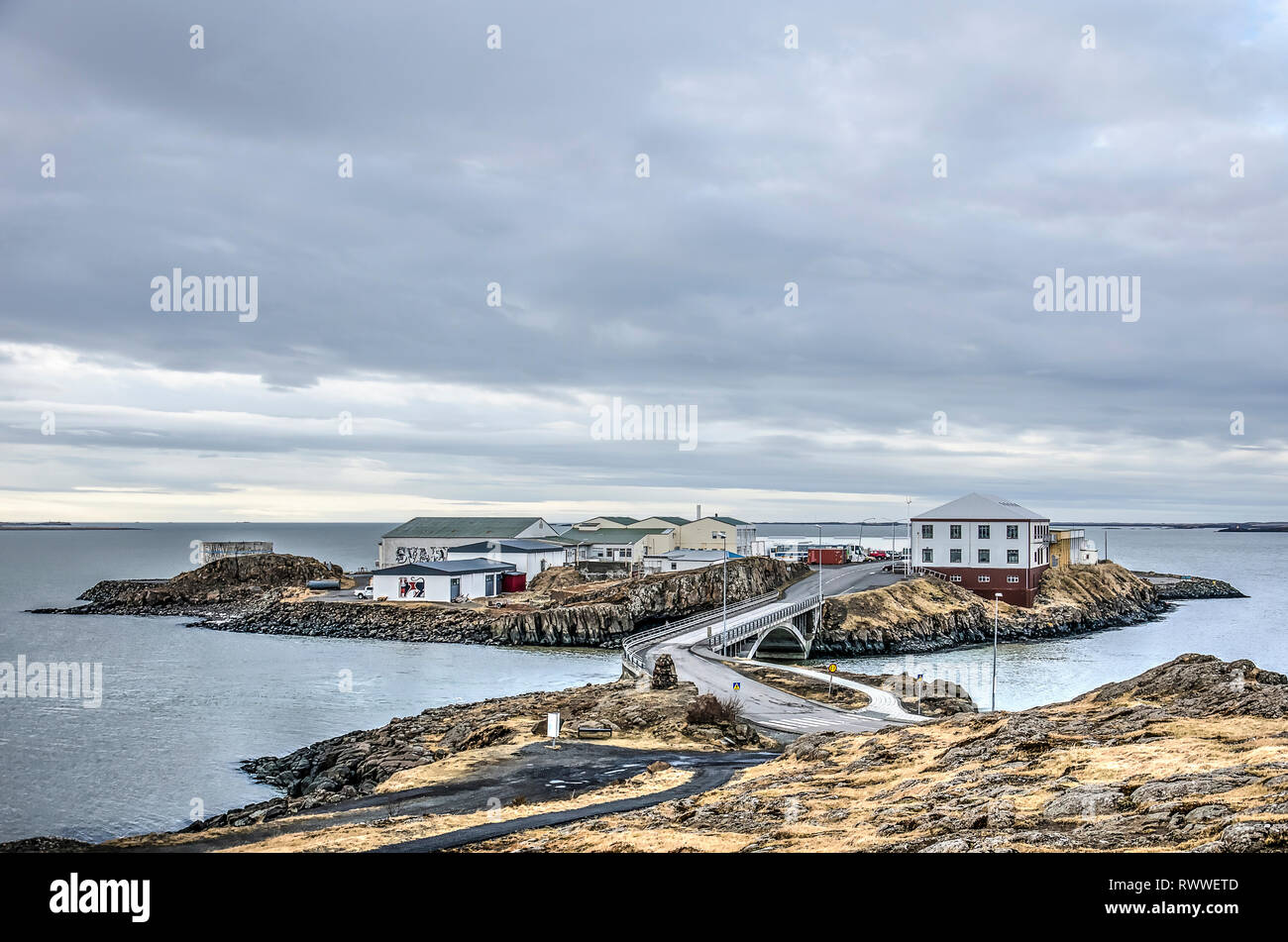 Brákarey island hi-res stock photography and images - Alamy