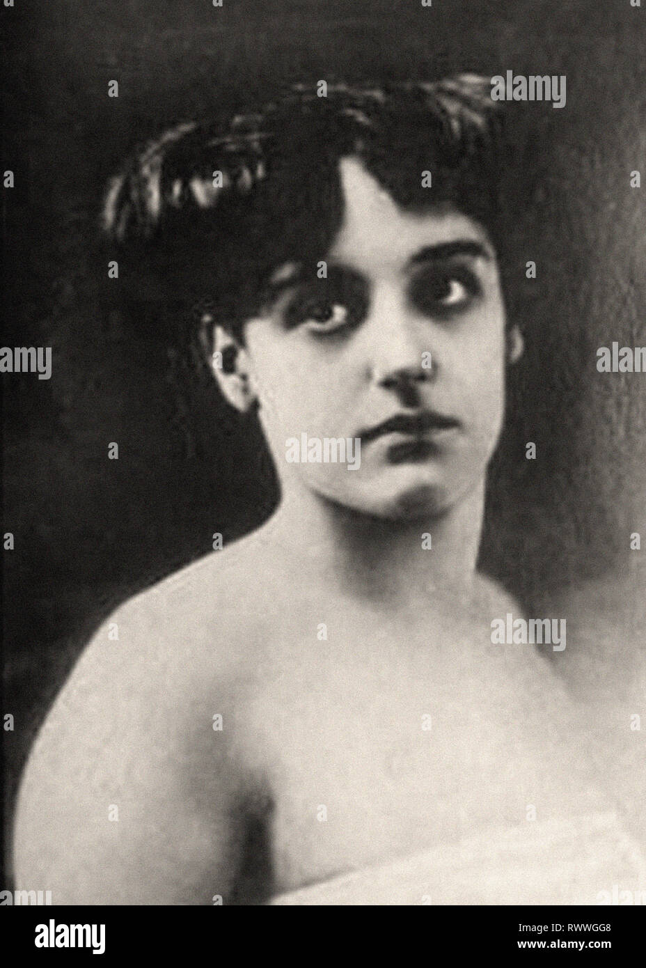 Photographic portrait of Kellermann, Annette Stock Photo - Alamy