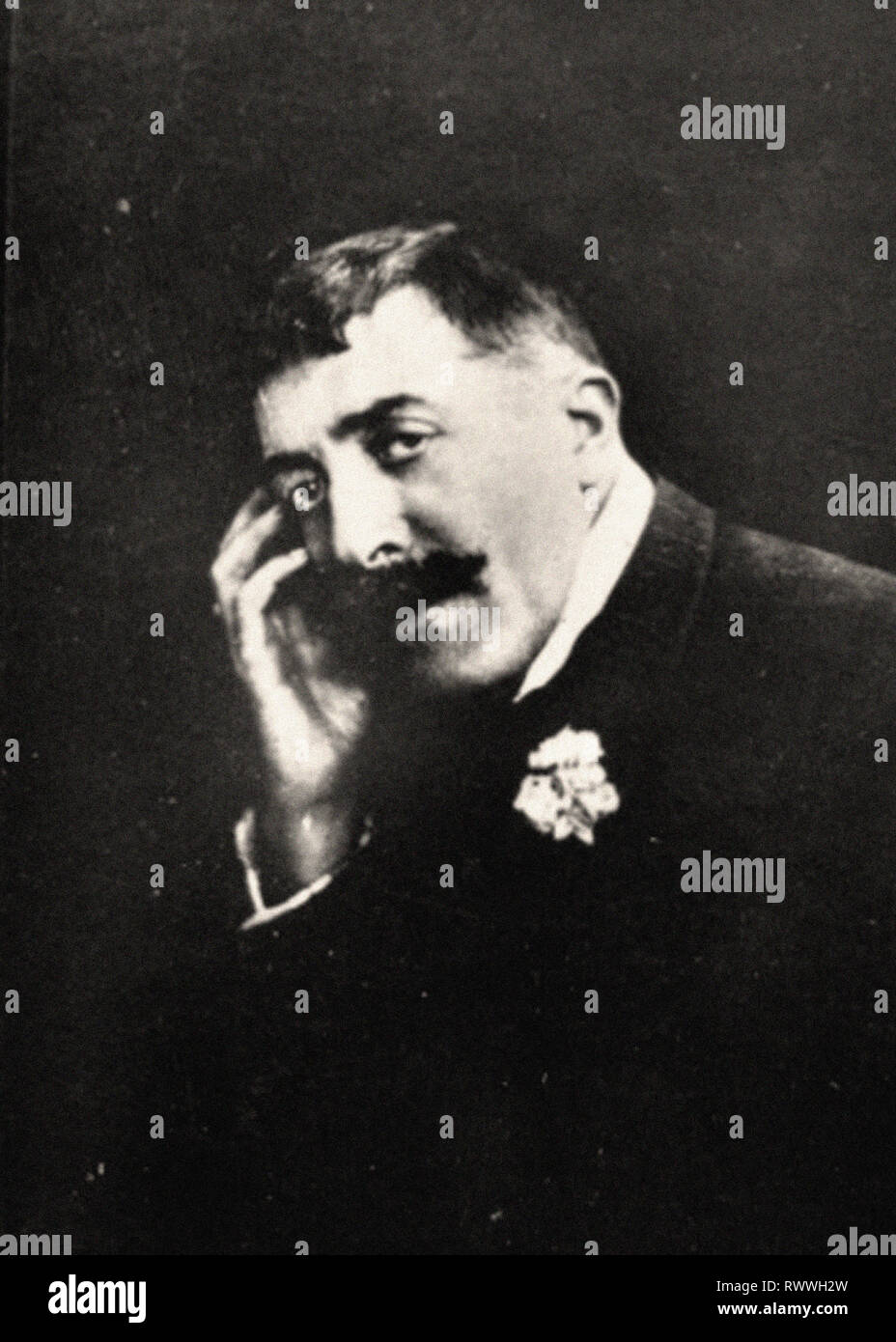 Photographic portrait of Lorrain, Jean Stock Photo - Alamy