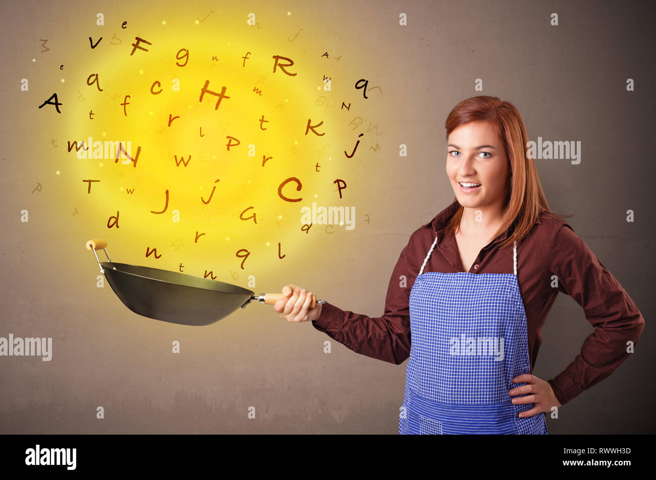 Wok design hi-res stock photography and images - Alamy