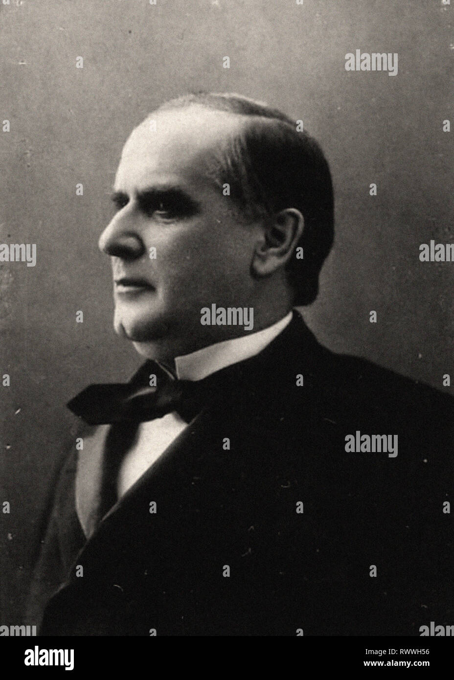 Photographic portrait of MacKinley Stock Photo - Alamy