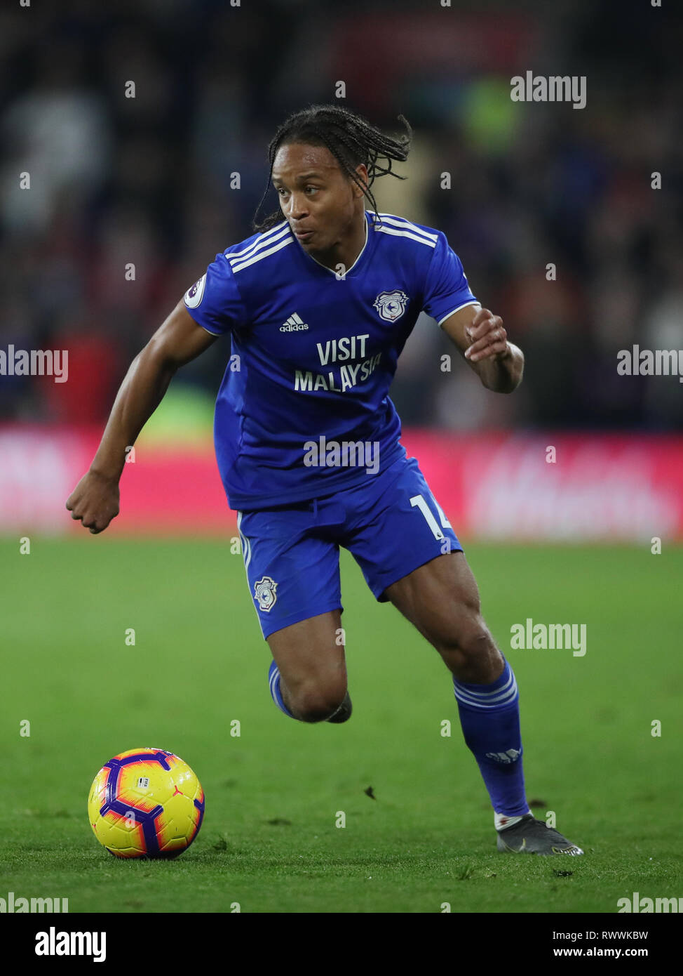 Cardiff City's Bobby Reid Stock Photo - Alamy