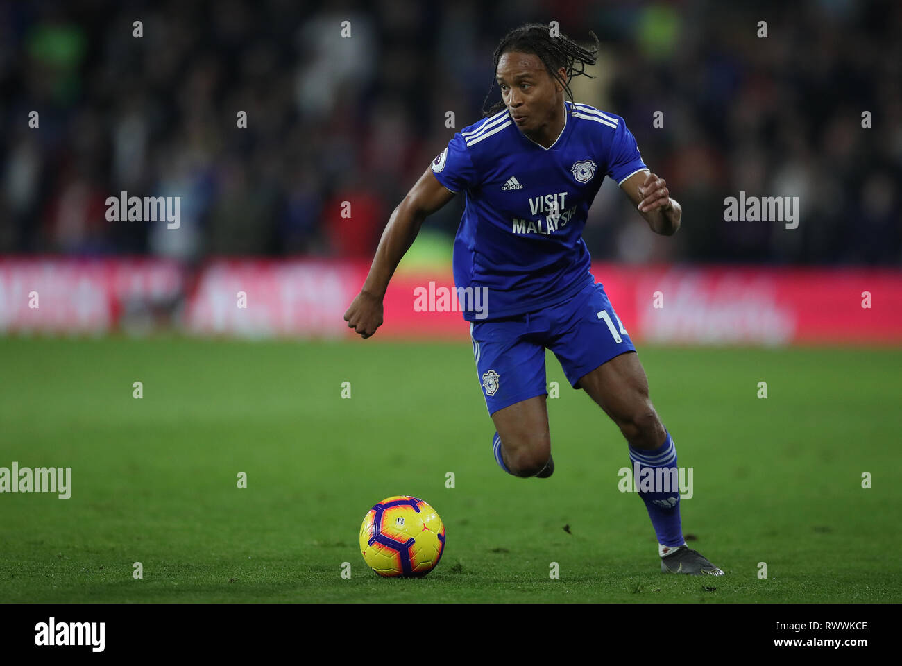 Cardiff City's Bobby Reid Stock Photo - Alamy