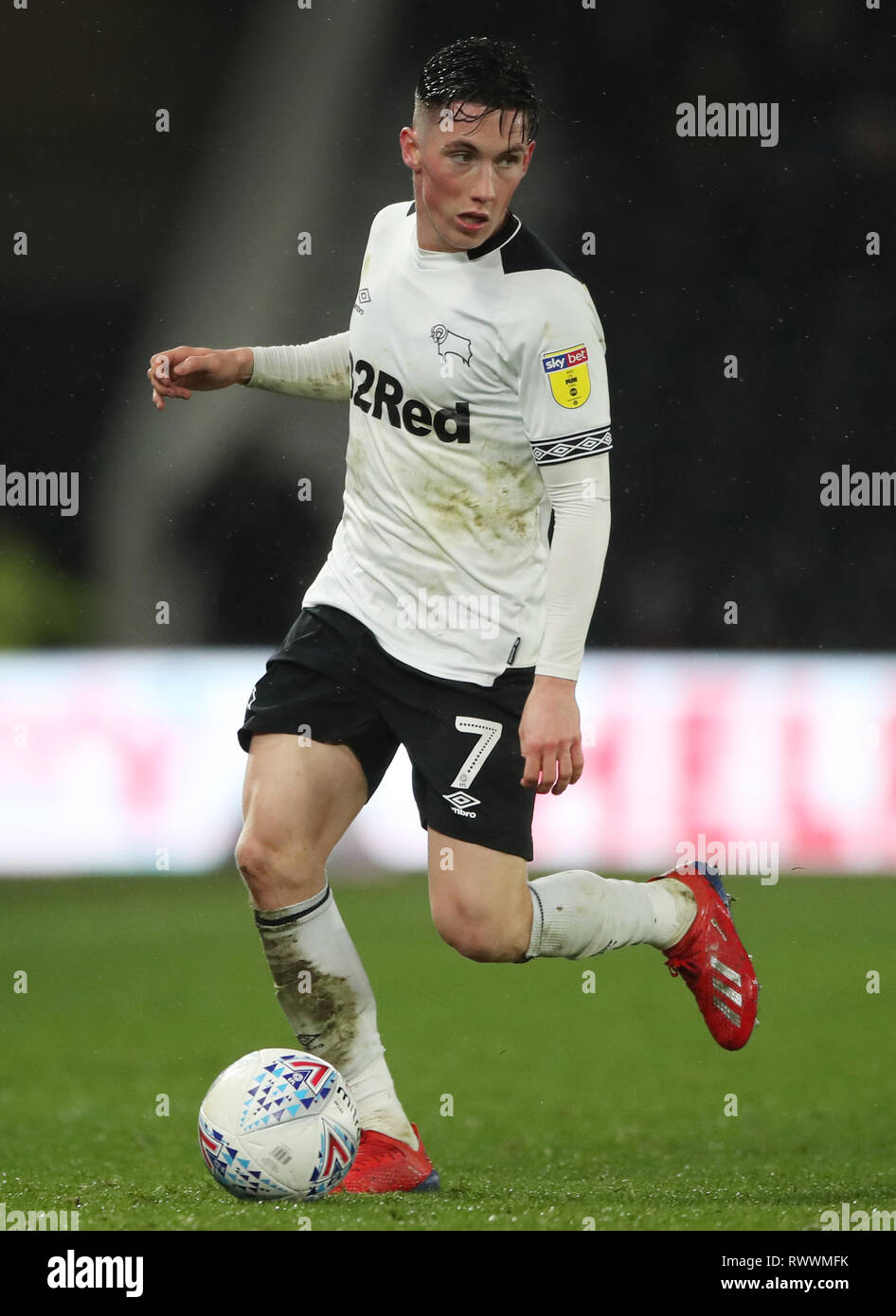 Derby County's Harry Wilson Stock Photo - Alamy