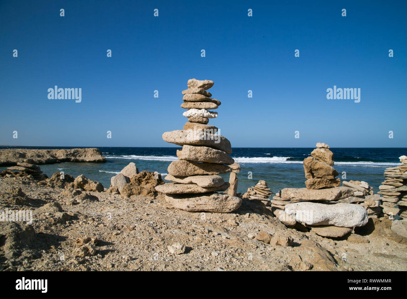 Small Rock Cairns High Resolution Stock Photography and Images - Alamy