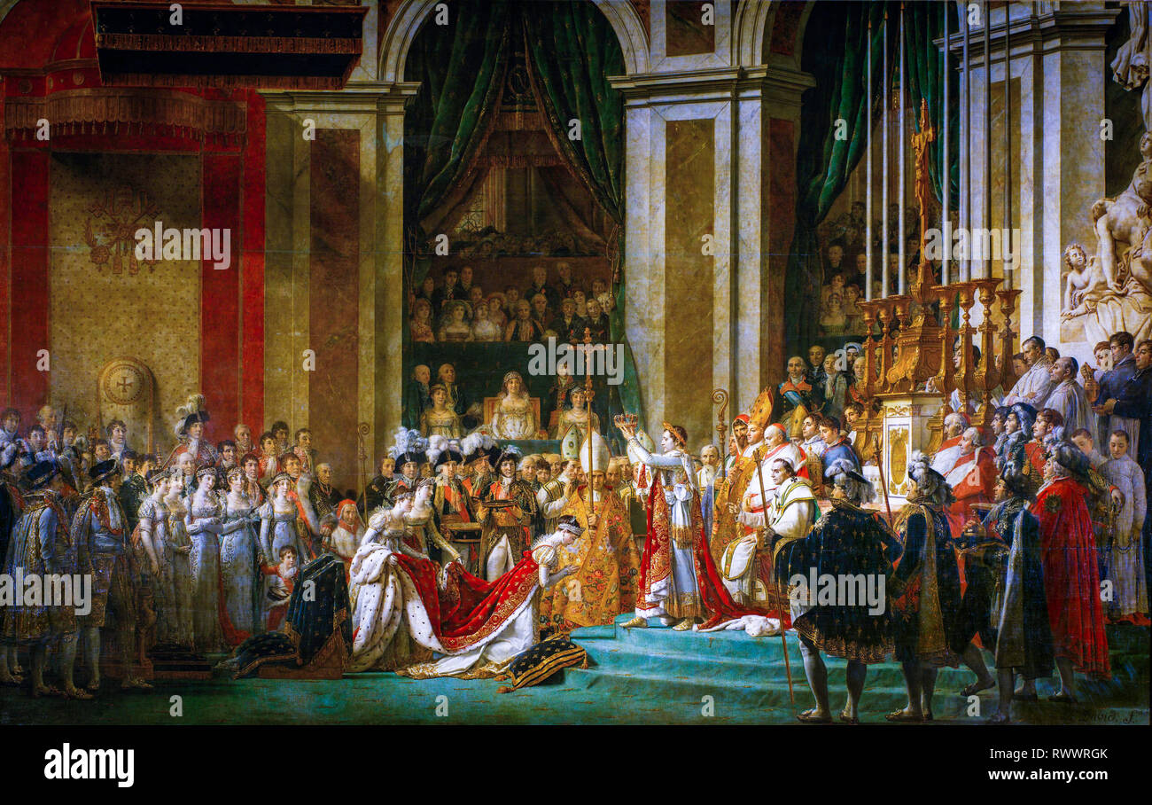 Coronation of emperor napoleon i hi-res stock photography and images ...