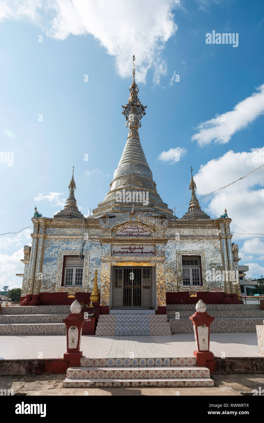 Myanmar burma kalaw pagoda hi-res stock photography and images - Alamy