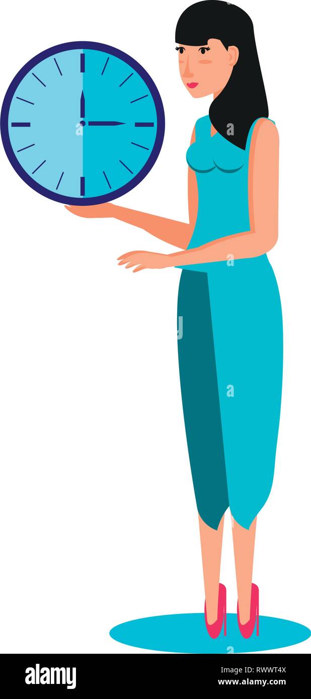 Our lady of the hour Stock Vector Images - Alamy