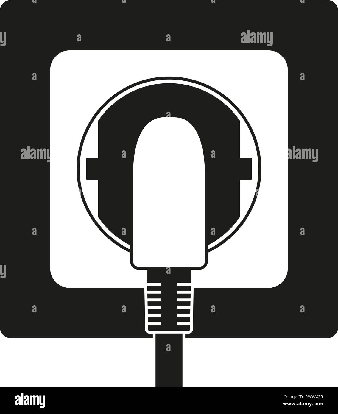 House wall in electric Stock Vector Images - Alamy