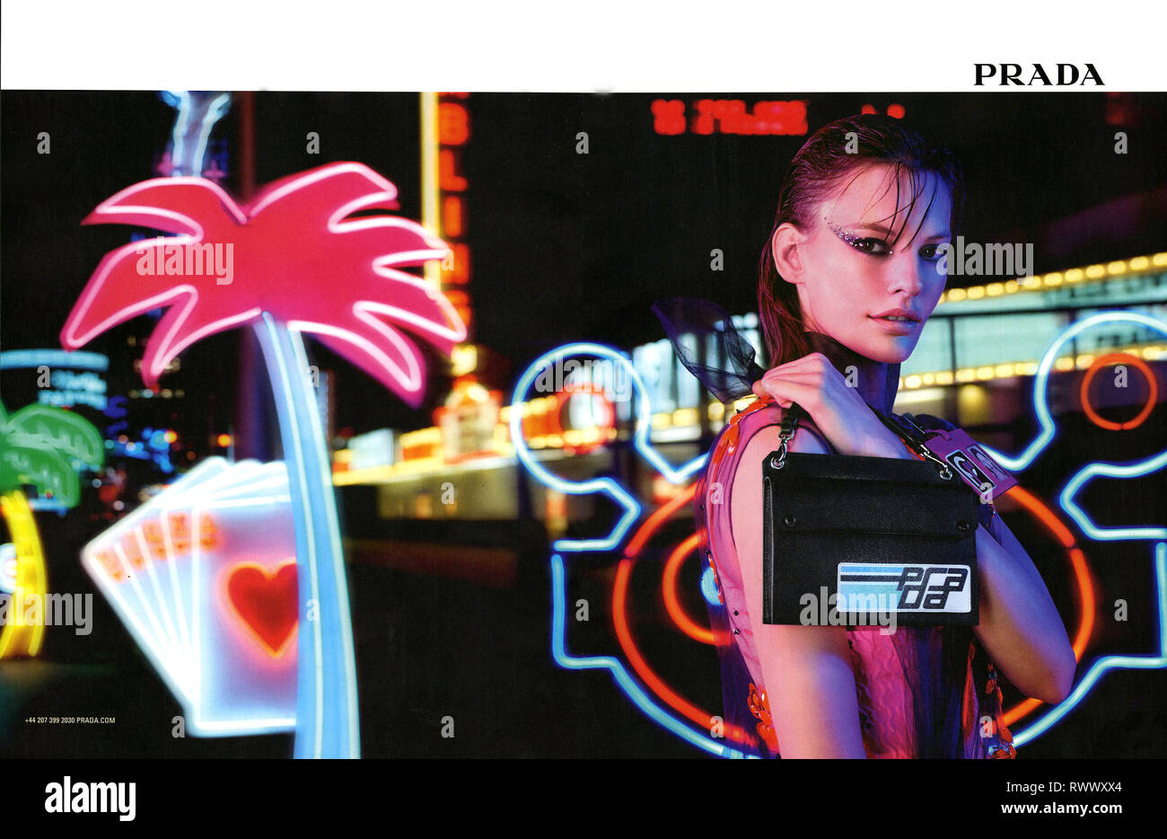 2010s UK Prada Magazine Advert Stock Photo - Alamy