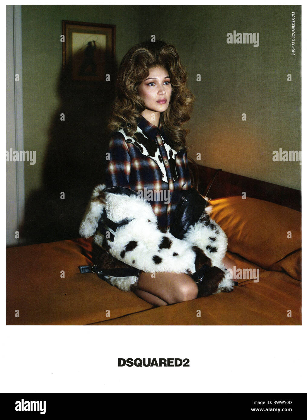 2010s UK Dsquared2 Magazine Advert Stock Photo - Alamy