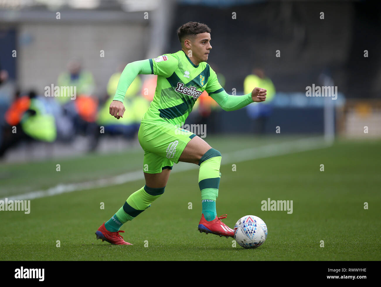 Norwich City's Max Aarons Stock Photo - Alamy
