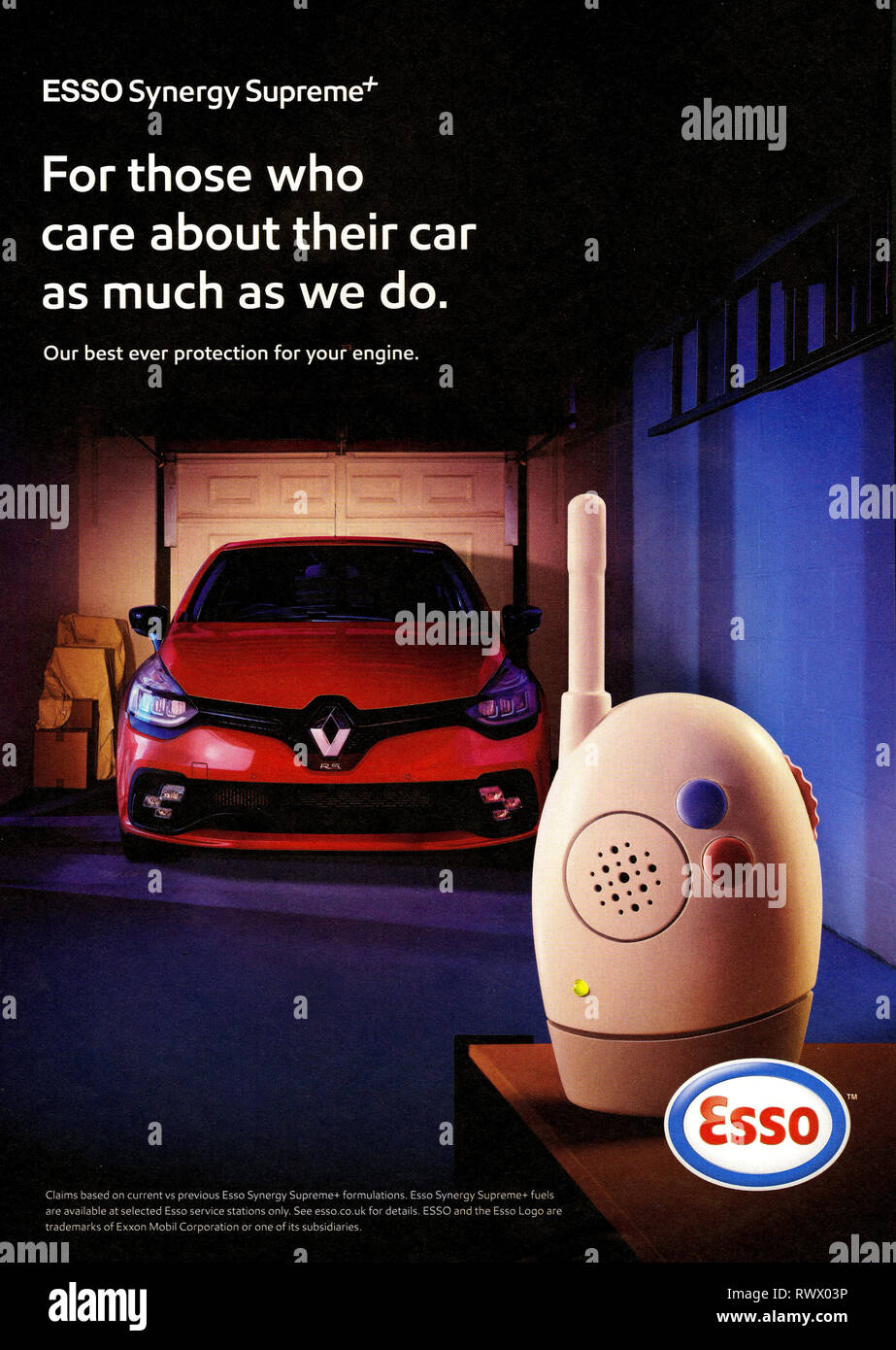 2010s UK Esso Magazine Advert Stock Photo - Alamy