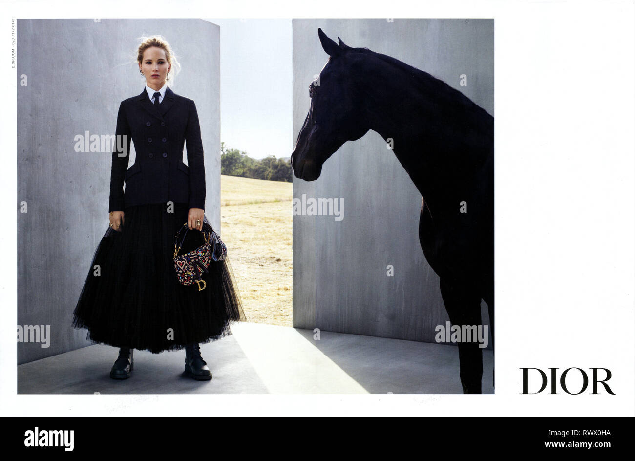 2010s UK Dior Magazine Advert Stock Photo - Alamy