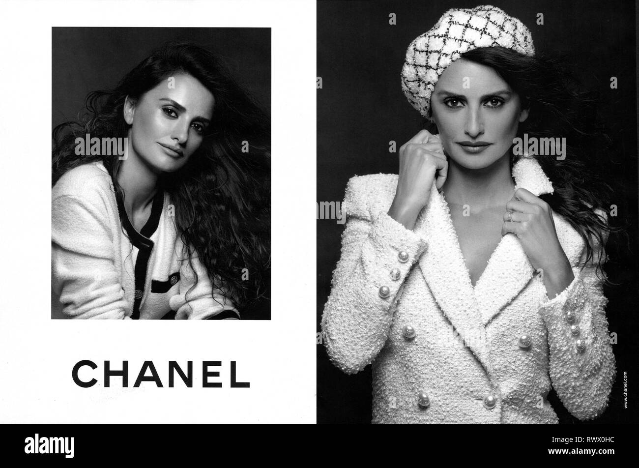 2010s UK Chanel Magazine Advert Stock Photo - Alamy