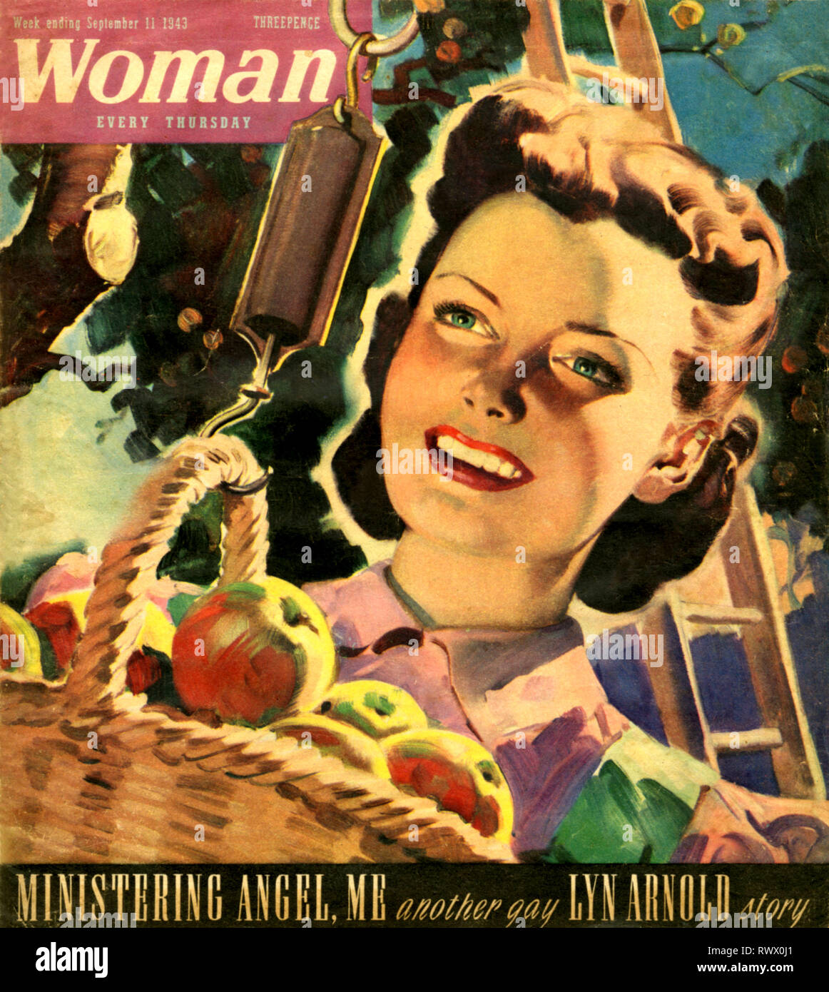 1940s uk woman magazine cover hi-res stock photography and images - Alamy