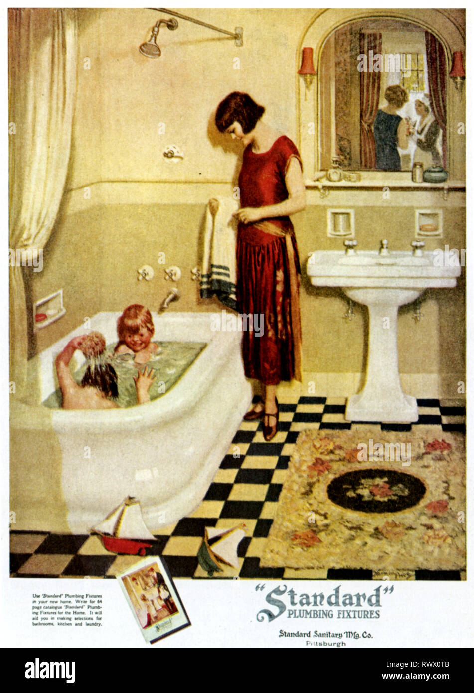 Usa Magazine Advert 1920s High Resolution Stock Photography and Images ...