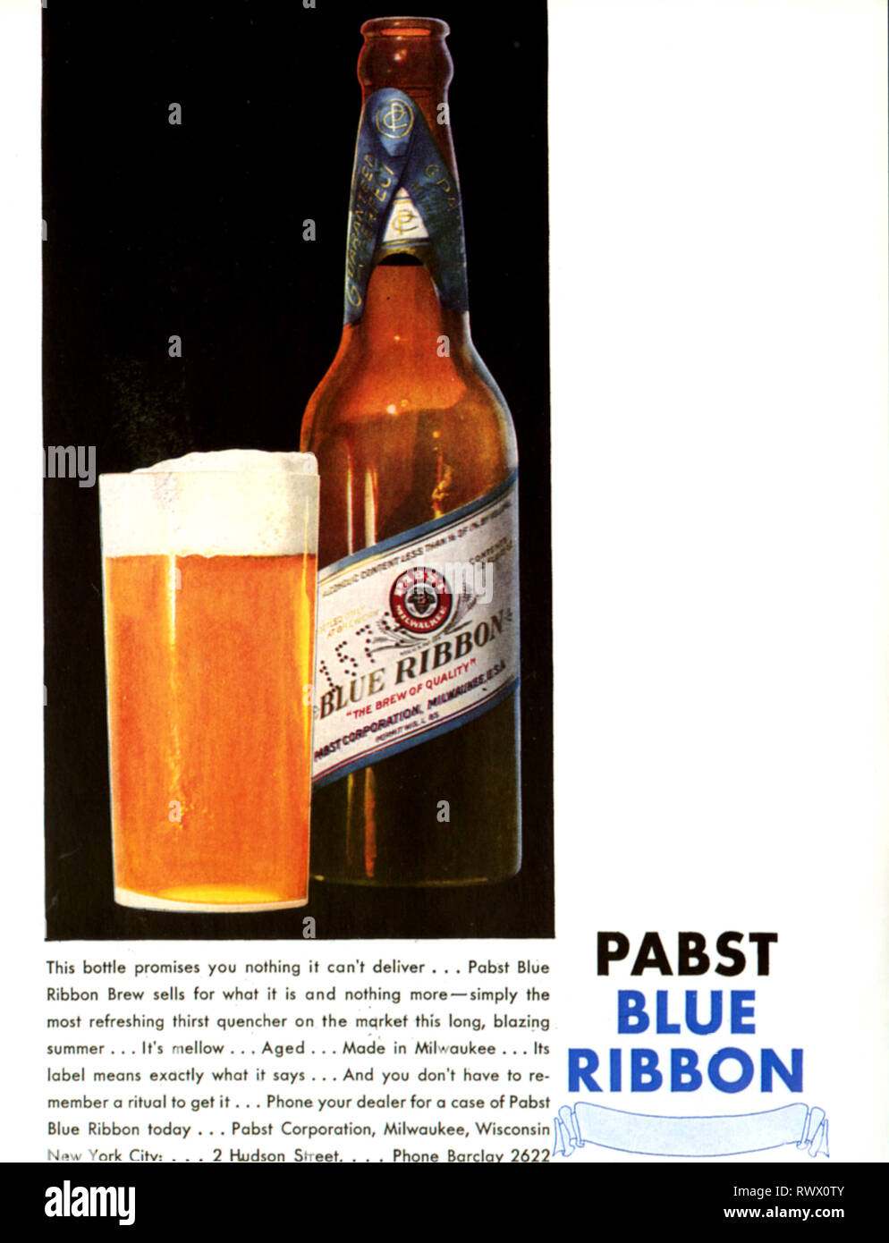 Pabst hi-res stock photography and images - Alamy