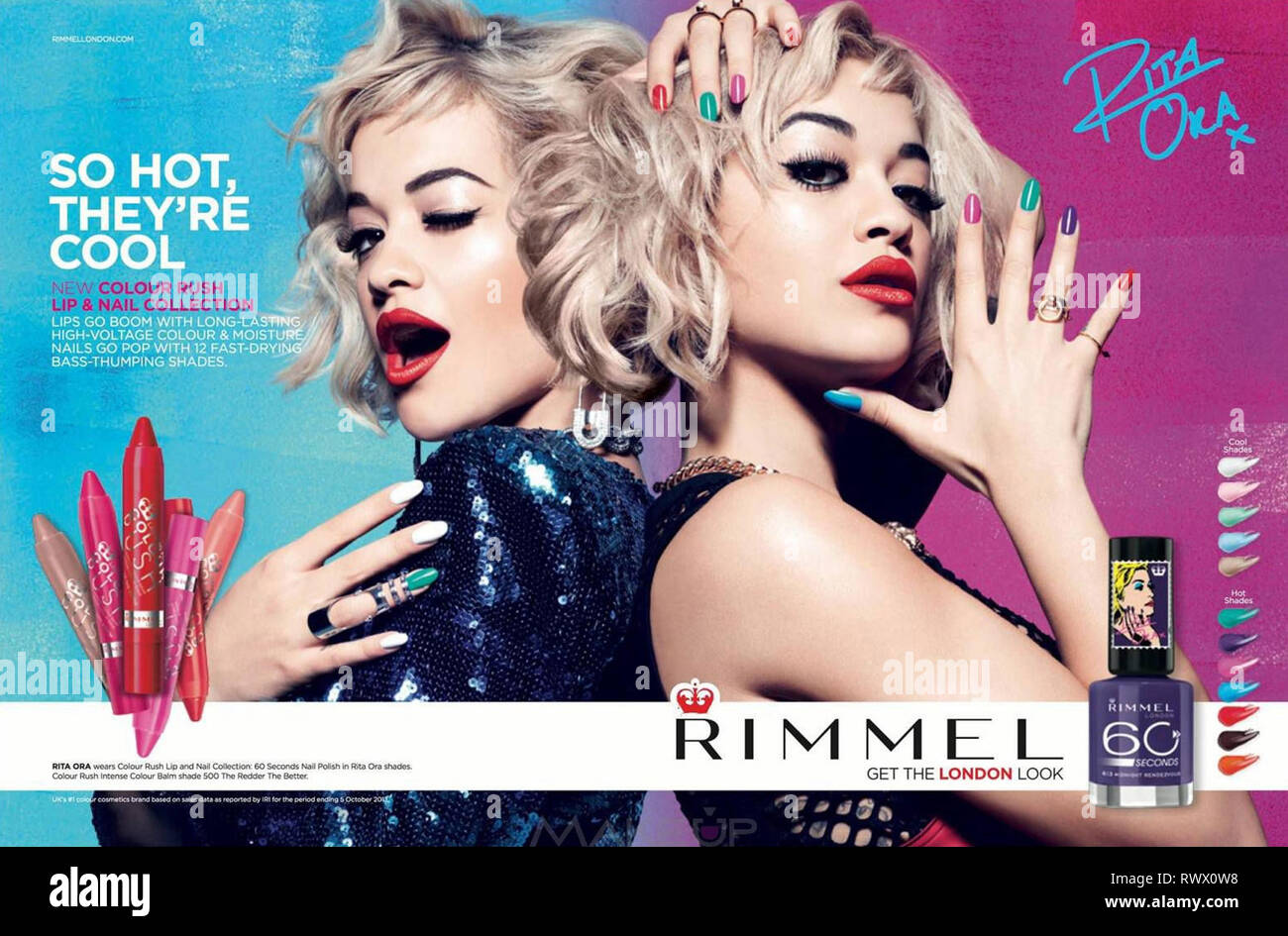 Rimmel Advert High Resolution Stock Photography and Images - Alamy