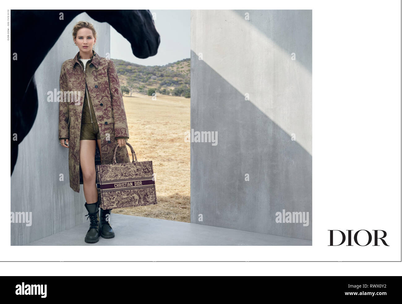 2010s UK Dior Magazine Advert Stock Photo - Alamy