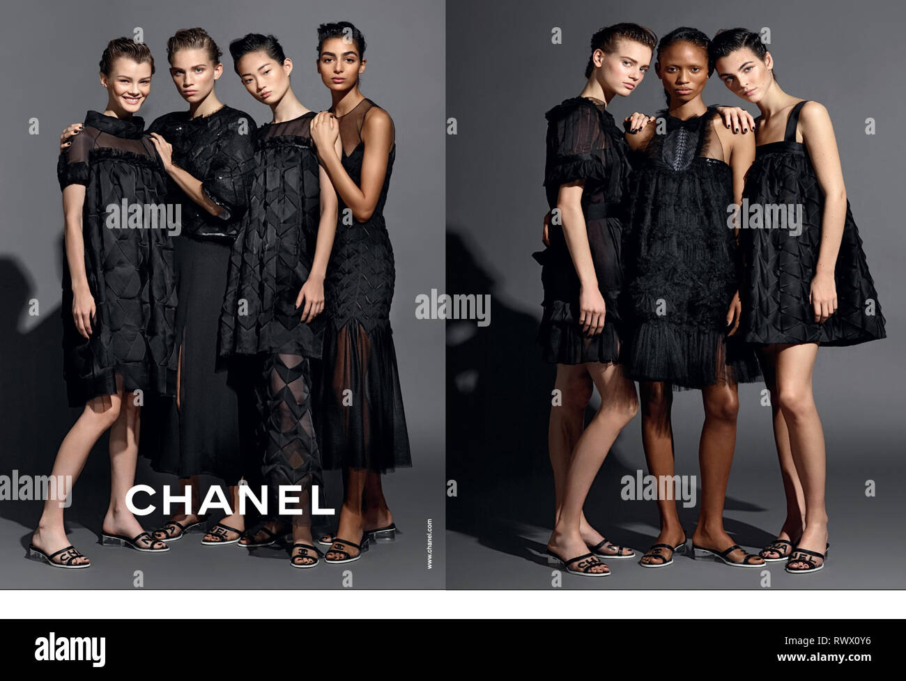2010s UK Chanel Magazine Advert Stock Photo - Alamy