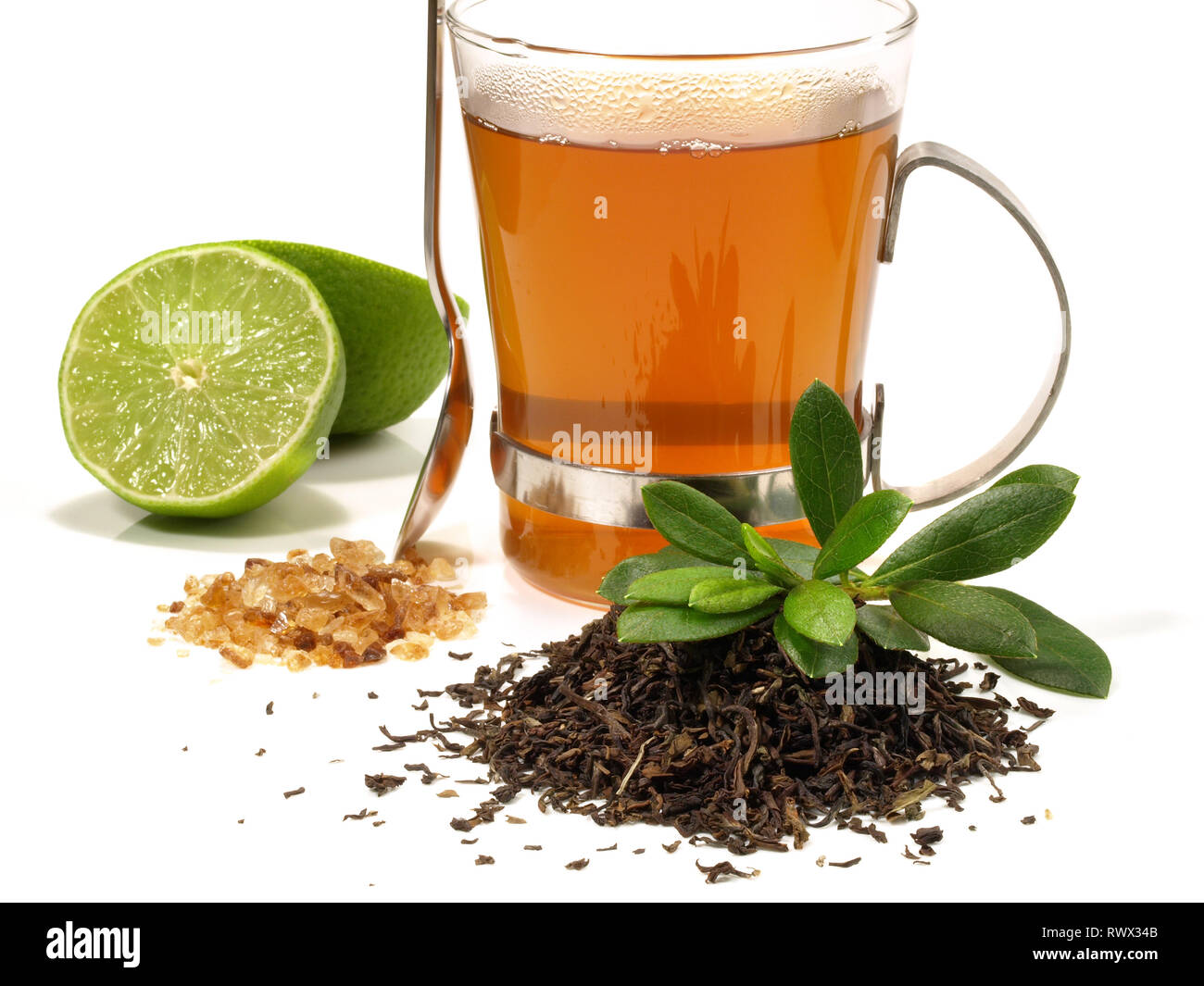 Hot organic black tea hi-res stock photography and images - Alamy