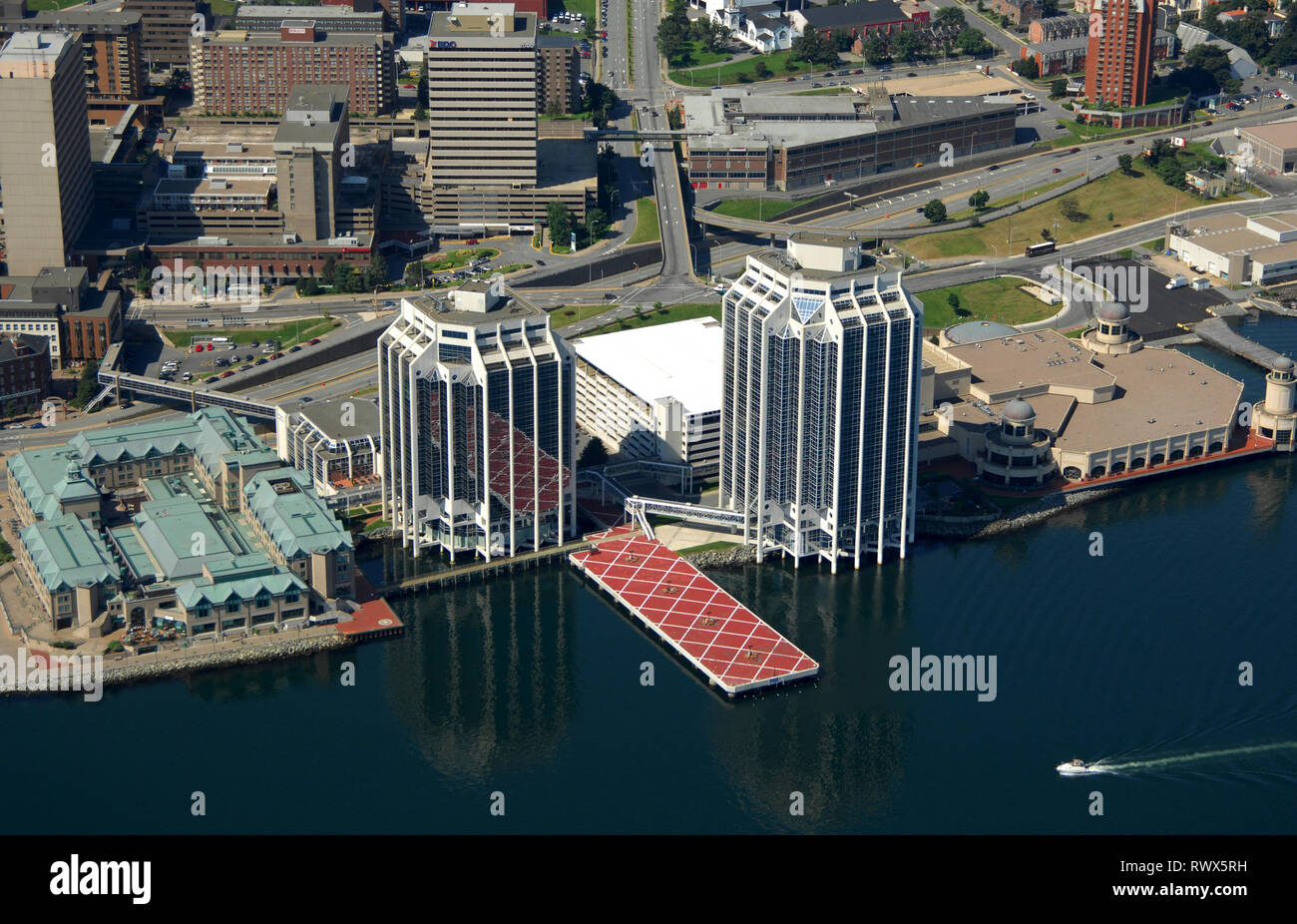 Aerial of halifax, nova scotia hi-res stock photography and images - Alamy