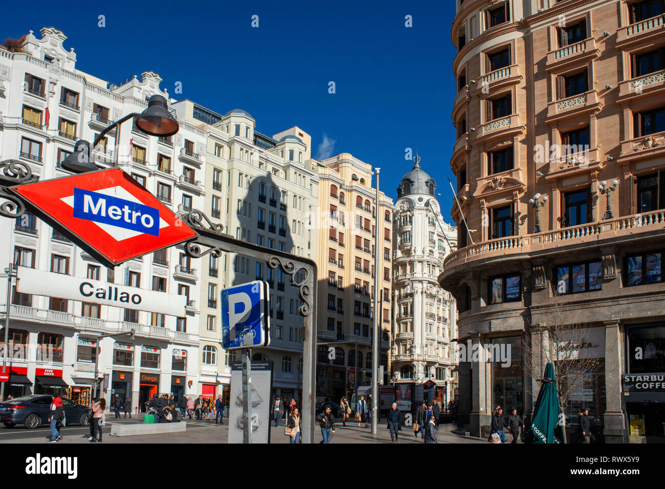 Plaza de callao hi-res stock photography and images - Alamy