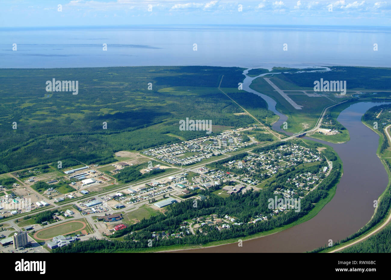Hay river northwest territories hi-res stock photography and images - Alamy