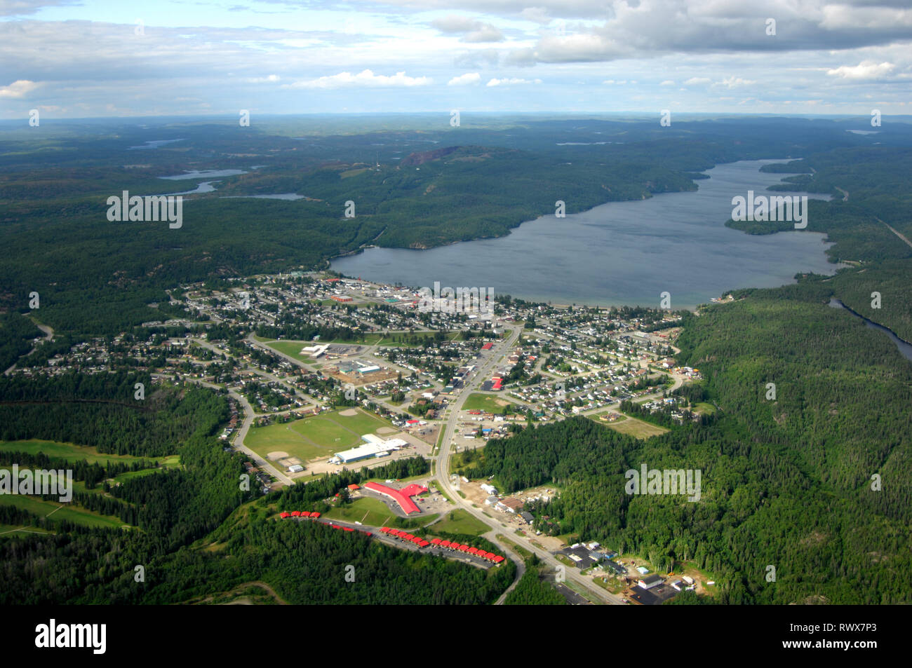 aerial, Wawa, Ontario Stock Photo - Alamy