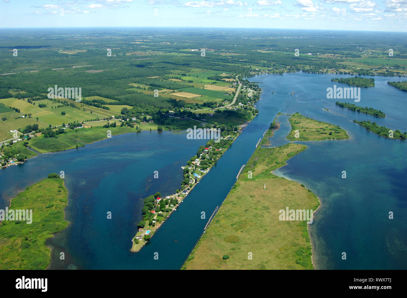 aerial, Cardinal, Ontario Stock Photo - Alamy