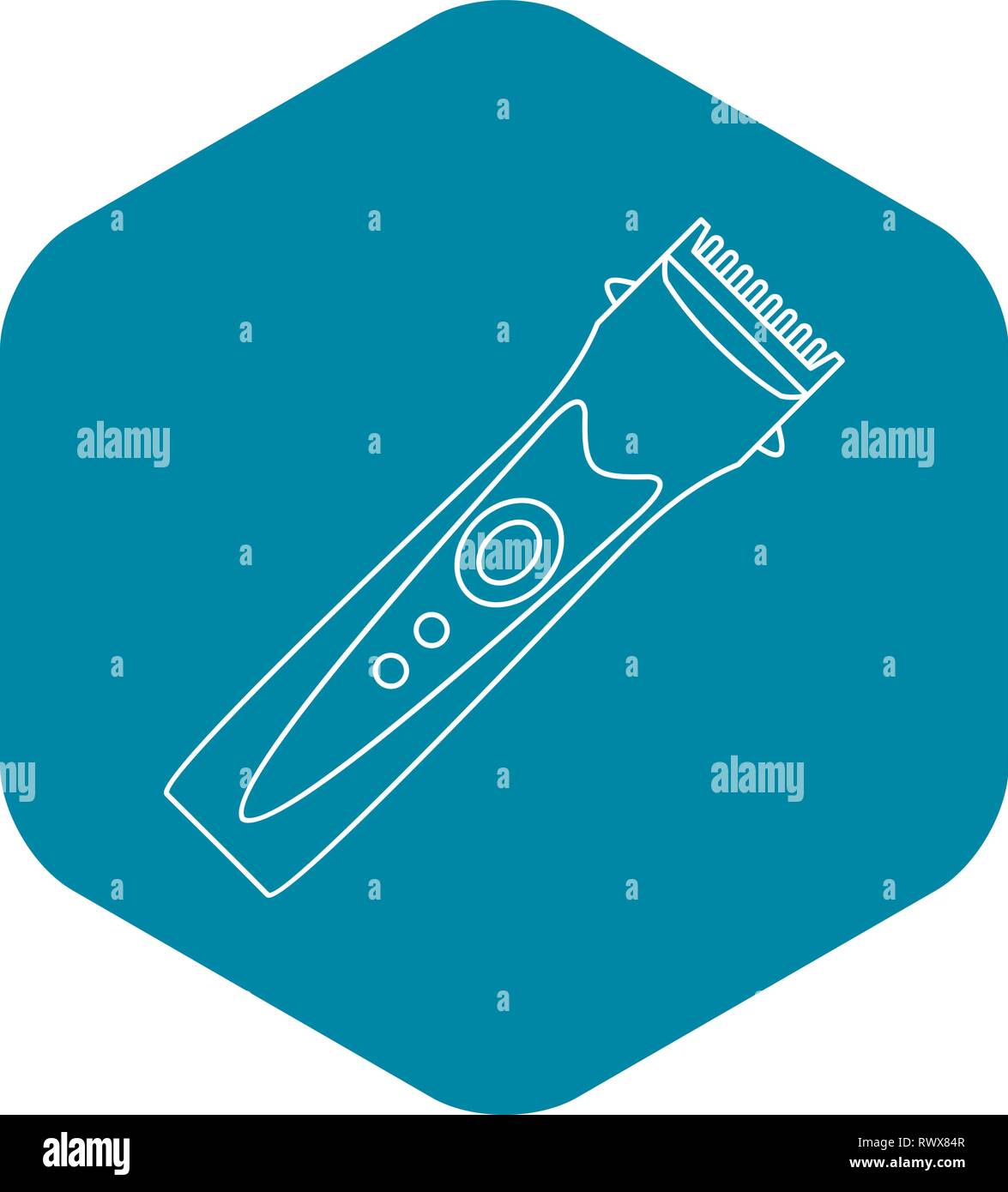 Clipper icon, outline style Stock Vector Image & Art - Alamy