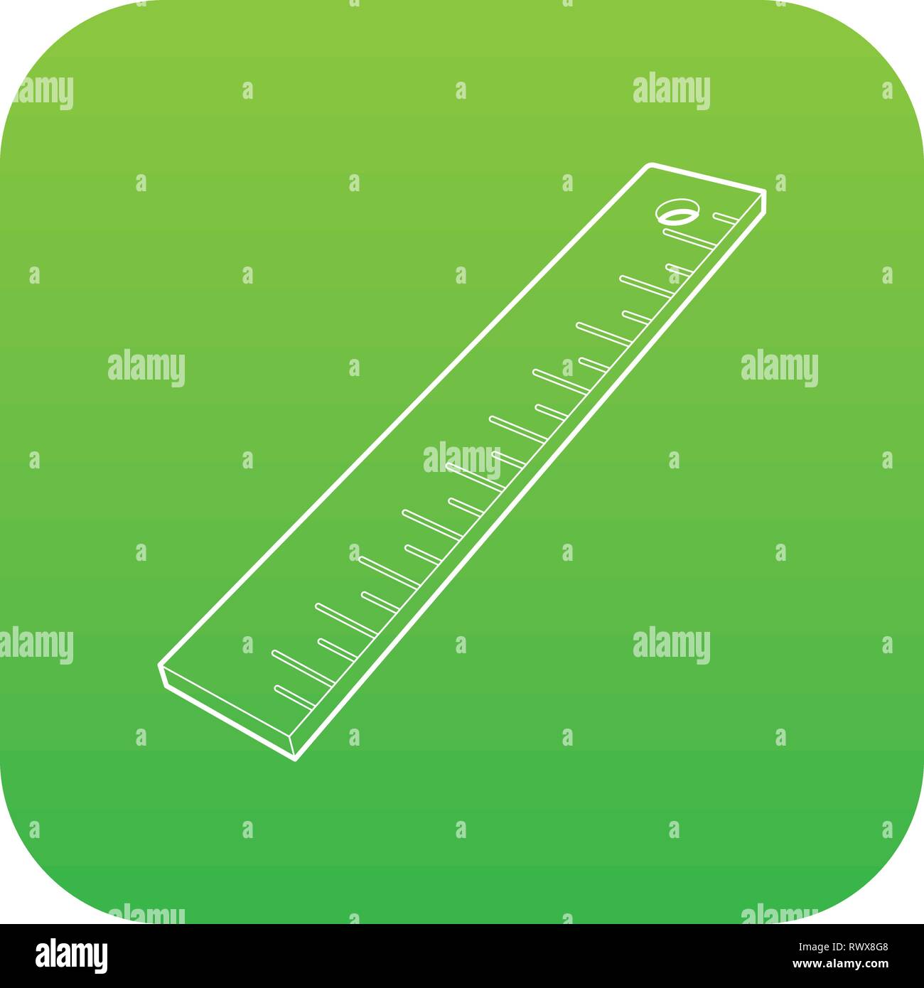 Line icon green vector Stock Vector Image & Art - Alamy
